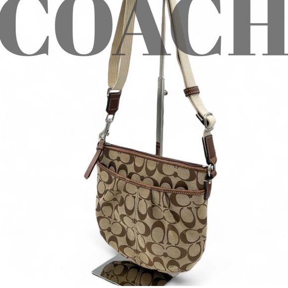 Coach | Bags | Coach Vintage Signature Swingpack Crossbody Bag | Poshmark